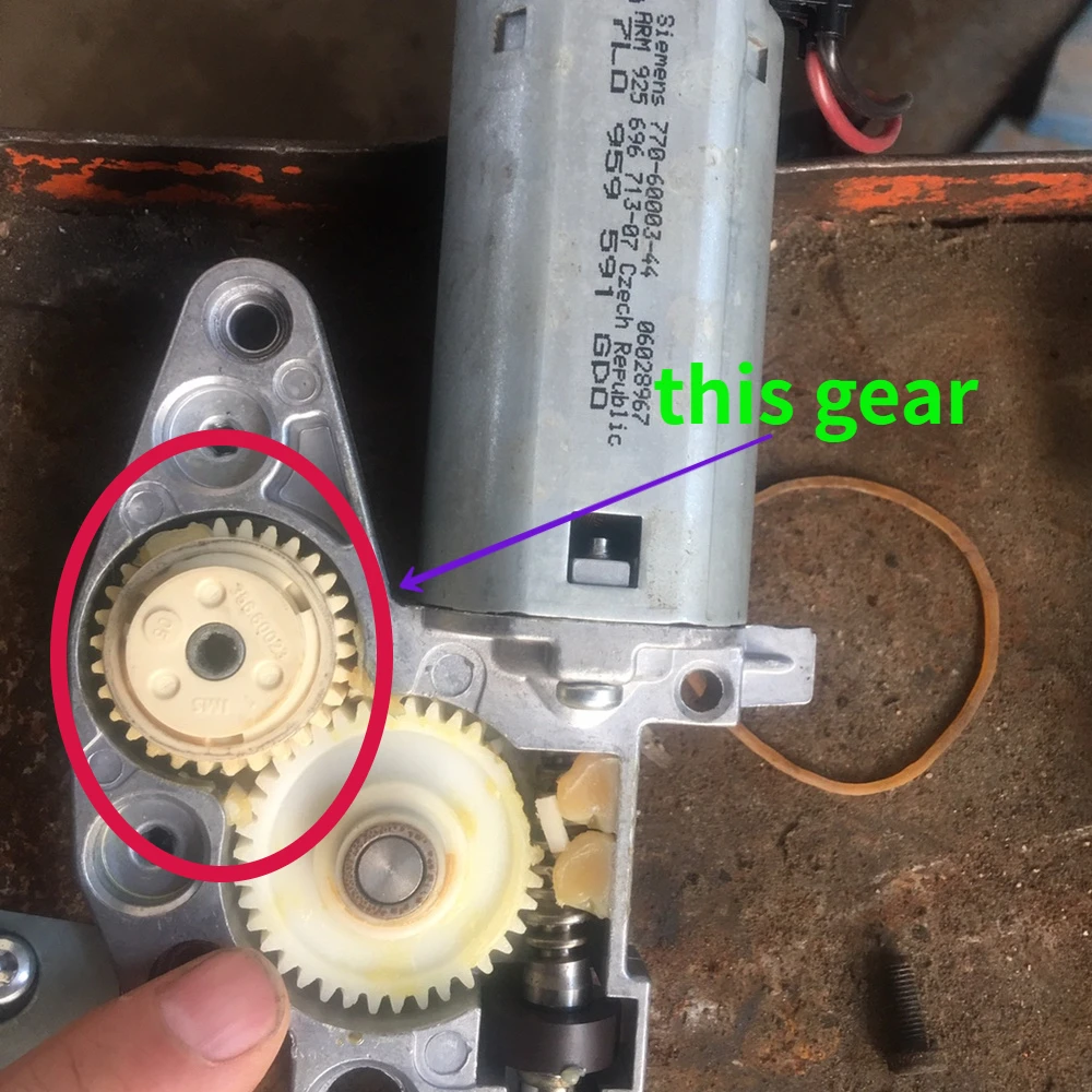 For-Porsche-Cayenne-924-944-968-911-981-991-Sunroof-Motor-Gear-Repair ...