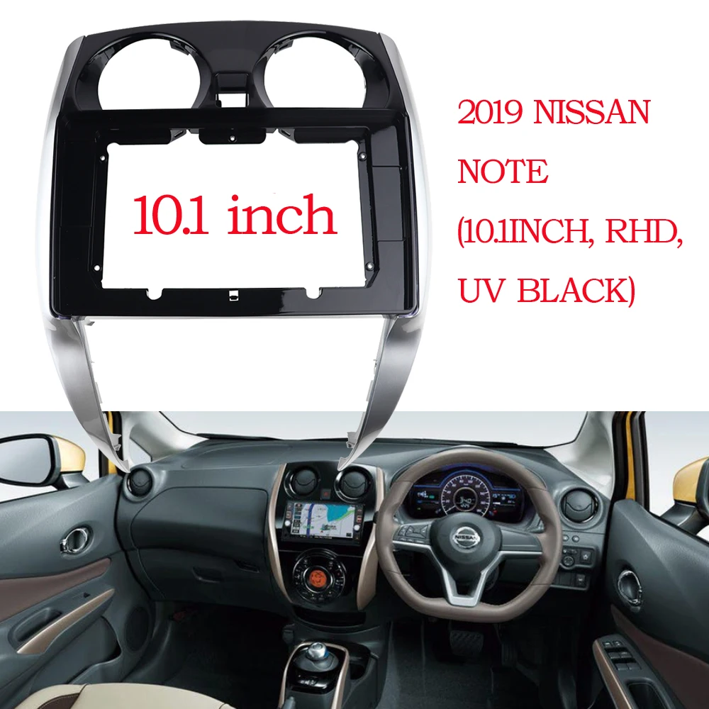 Kit-de-marco-de-Radio-de-coche-2-din-Android-para-Nissan-Note-2012-2019 ...