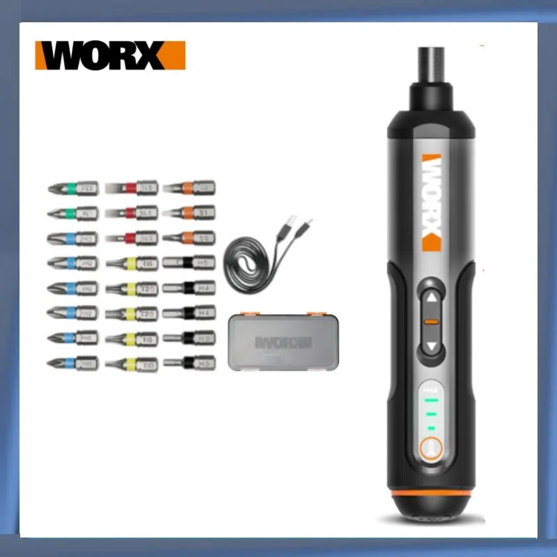 Worx-4V-Mini-Electrical-Screwdriver-Set-WX240-Smart-Cordless-Electric ...