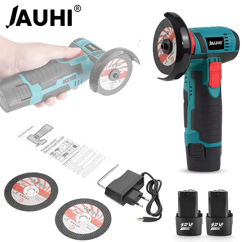 JAUHI-12V-Mini-Angle-Grinder-Rechargeable-Grinding-Tool-Polishing ...