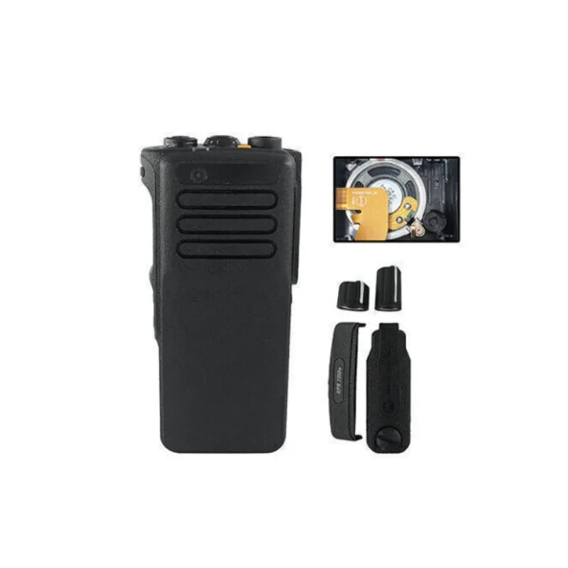 Funda-negra-con-altavoz-para-Walkie-carcasa-para-PMLN7239A-XPR7350e ...