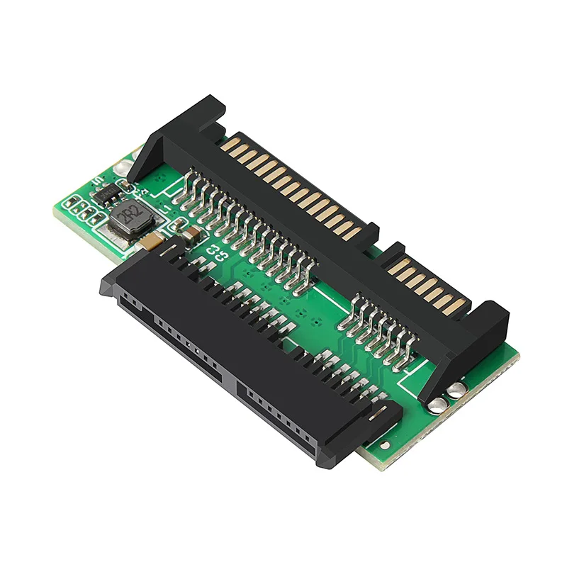 1-8inch-Micro-SATA-to-SATA-2-5-SSD-Converter-Card-Mini-SATA-16PIN-to ...