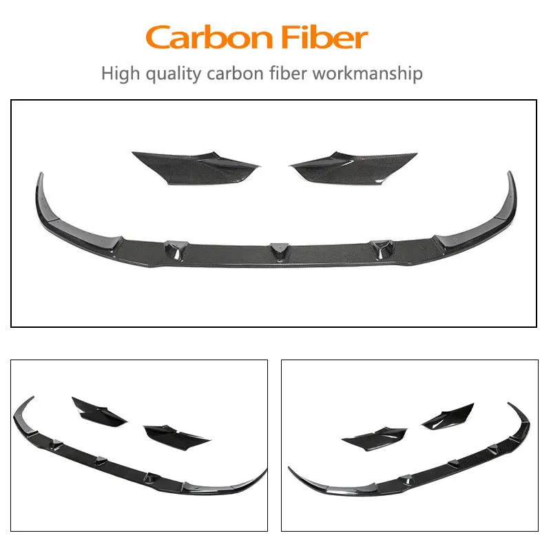 Bmw Z4 G29 M Tech 2019 2020 2021 Front Bumper Lip Splitters Apron Real ...