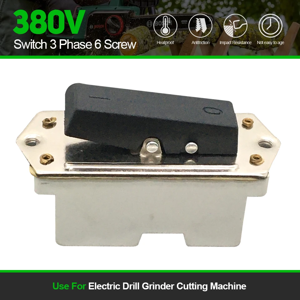 Replace-Switch-380V-3-Phase-6-Screw-For-Power-Control-Starter-Bench ...