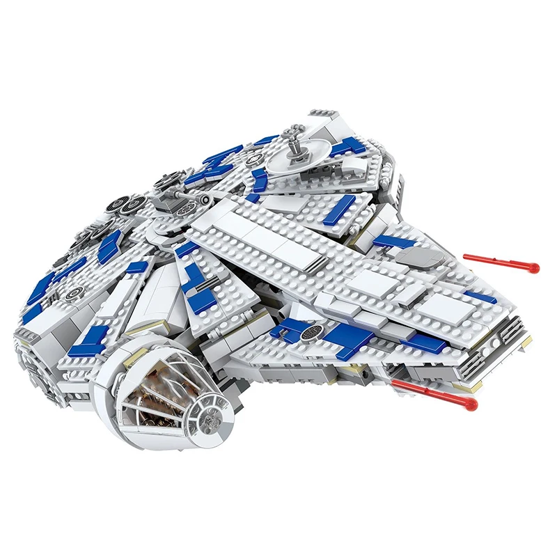 Construcci-n-del-Halc-n-Milenario-para-ni-os-75212-nave-espacial-Kessel ...