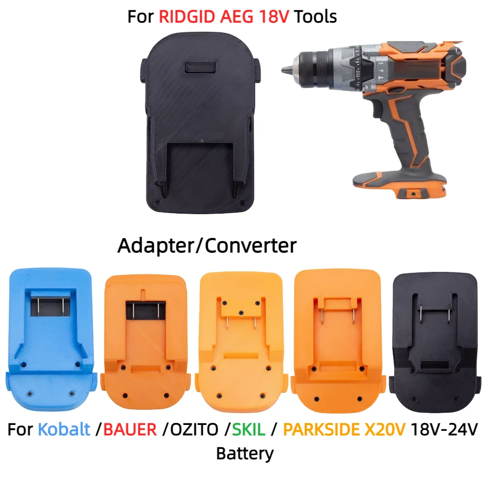 Adapter/Converter for Kobalt /BAUER /OZITO /SKIL / PARKSIDE X20V 18V ...