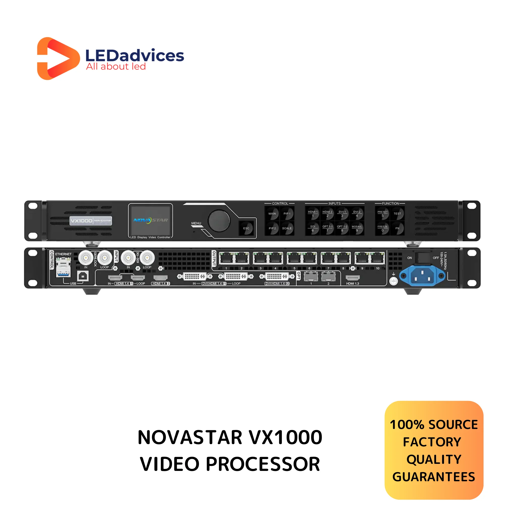 Novastar-VX1000-All-in-one-Video-Processor-Big-LED-Screen-Video-Player ...