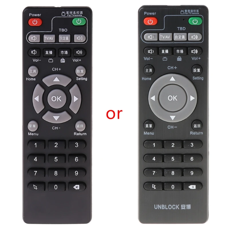 Remote for TV Set Top Box, Remote Control for Unblock Tech Generation 1 ...