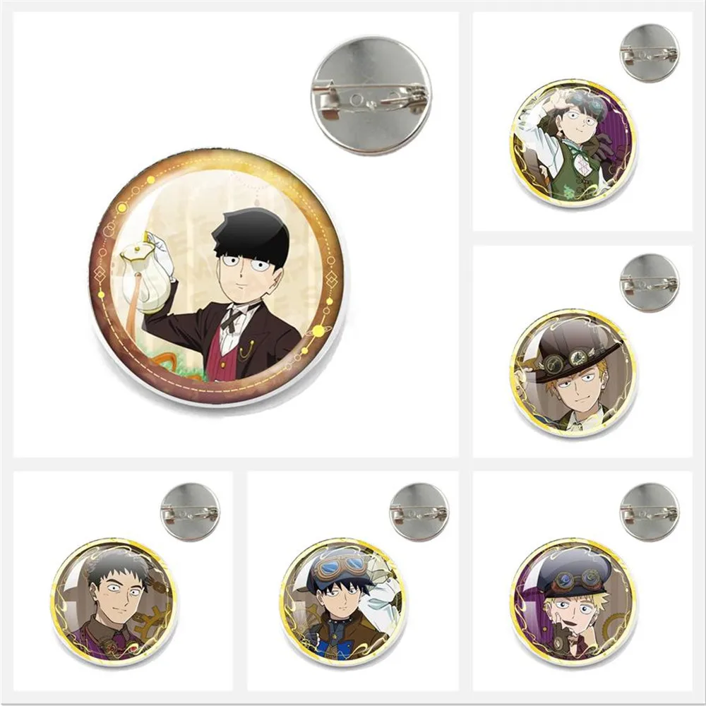 Anime-Mob-Psycho-100-Badges-On-Backpack-Accessories-Lapel-Pins-Cartoon ...