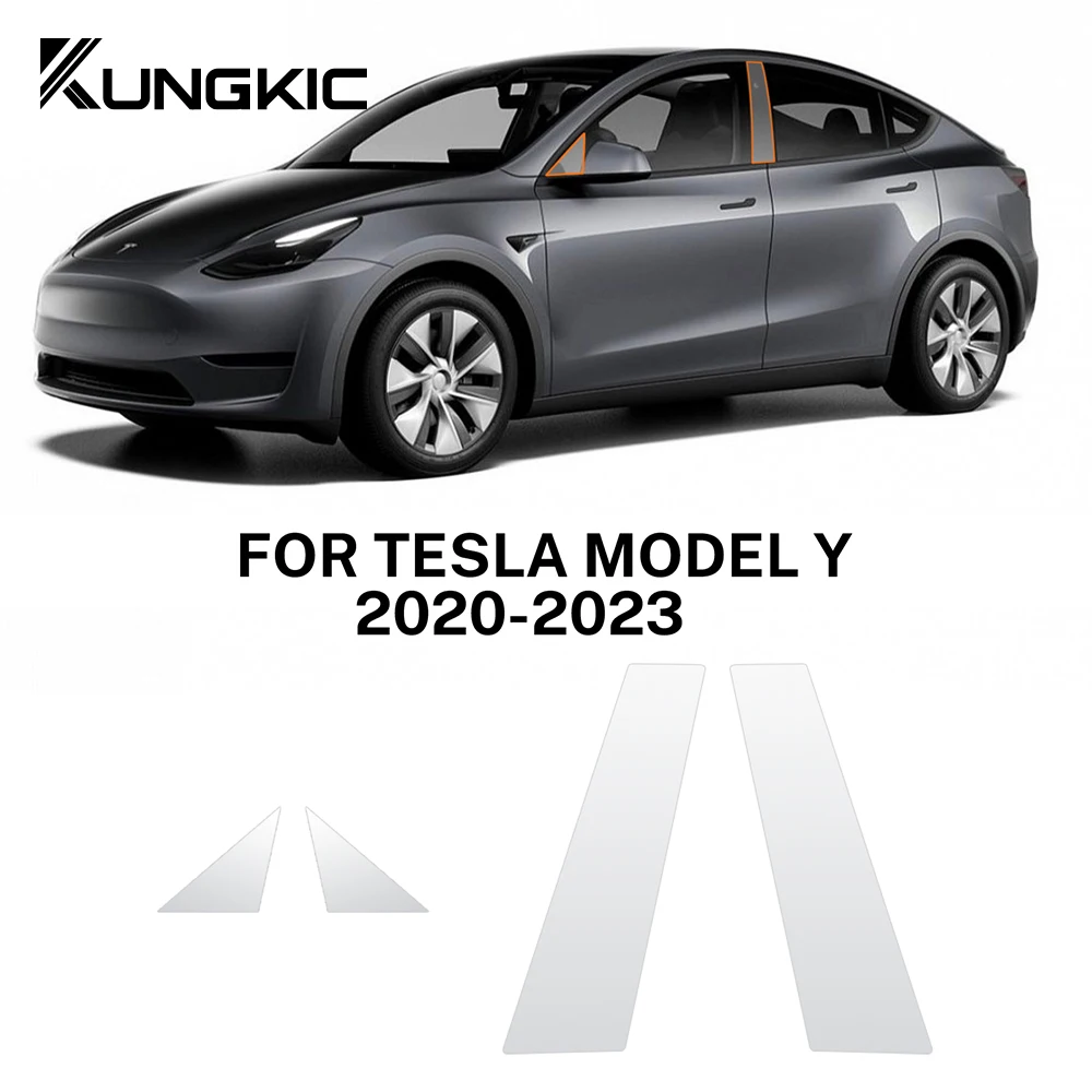 For-Tesla-Model-Y-2020-2021-2022-2023-Lamp-Doors-B-Pillars-PPF-TPU-Car ...
