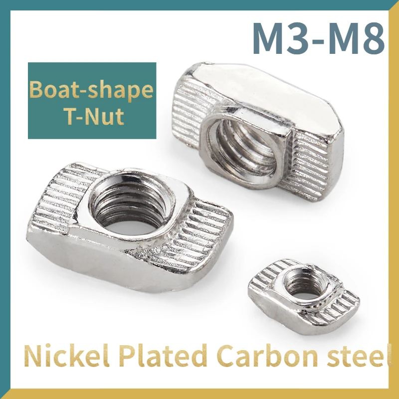 10-20-50pcs-Slot-T-nut-Sliding-T-Nut-Hammer-Drop-In-Nut-Fasten ...