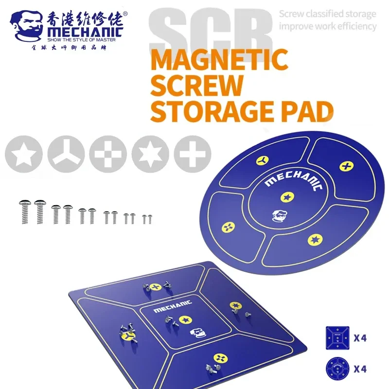MECHANIC-SCR-Magnetic-Screw-Storage-Pad-Disassembly-Classification ...