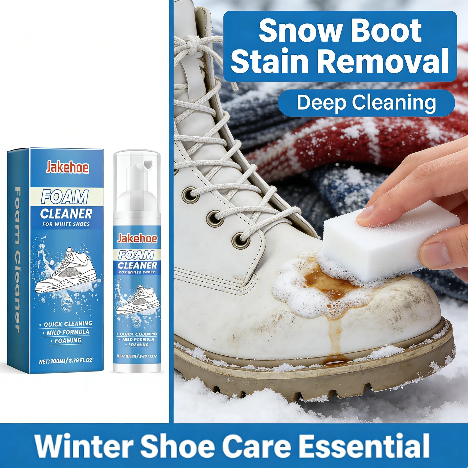 Shoe Cleaner Kit Effectively Break down Stubborn Stains Restore Shoe ...