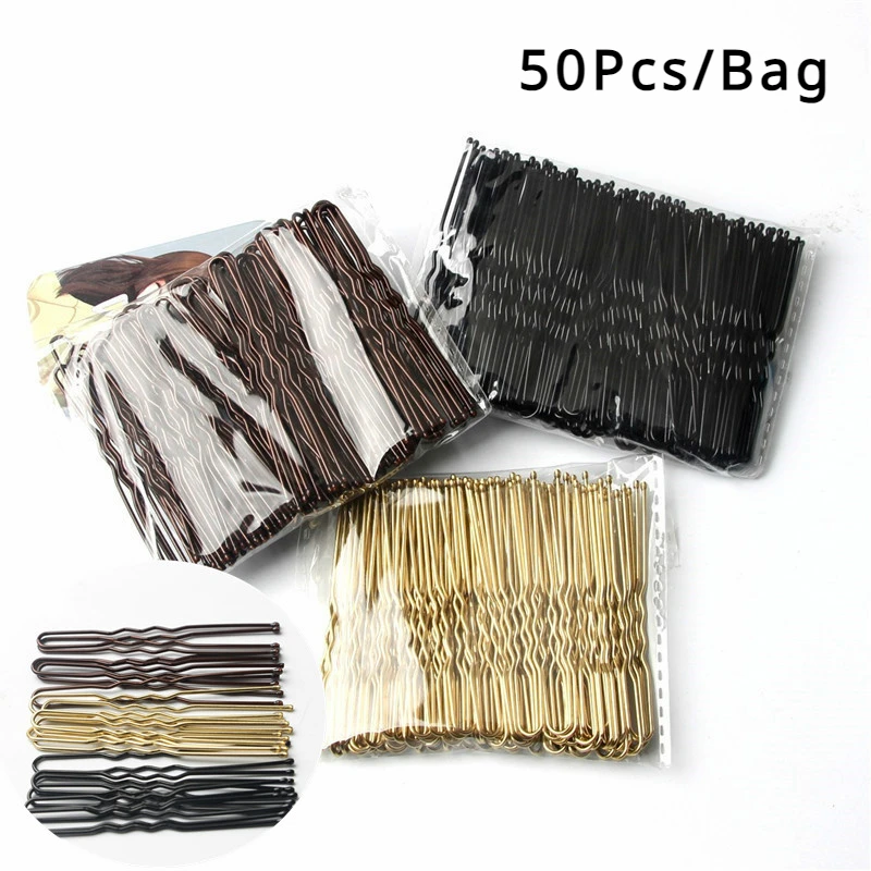 5-6-7cm-U-Shaped-Metal-Hair-Pins-Waved-Hair-Clips-Bridal-Hair-Pins ...