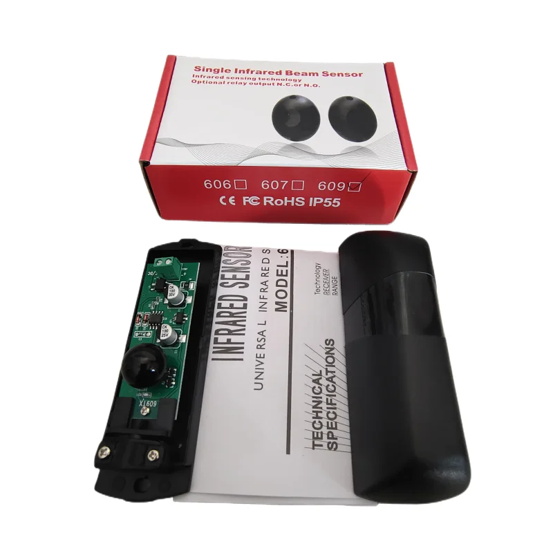 12V-24V-DC-10m-Battery-Powered-Safety-Beam-Infrared-Sensor-Photo-Eye ...