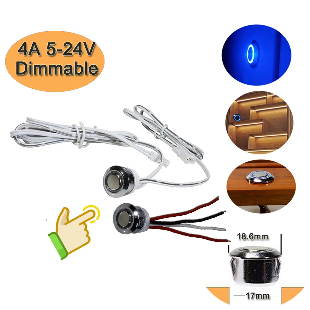 Interruptor de luz automático con sensor, interruptor de tira LED de ...