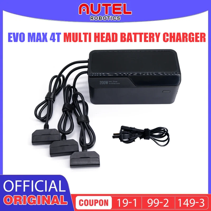 Autel-Robotics-EVO-Max-4T-Multi-Head-Intelligent-Battery-Charger-100 ...