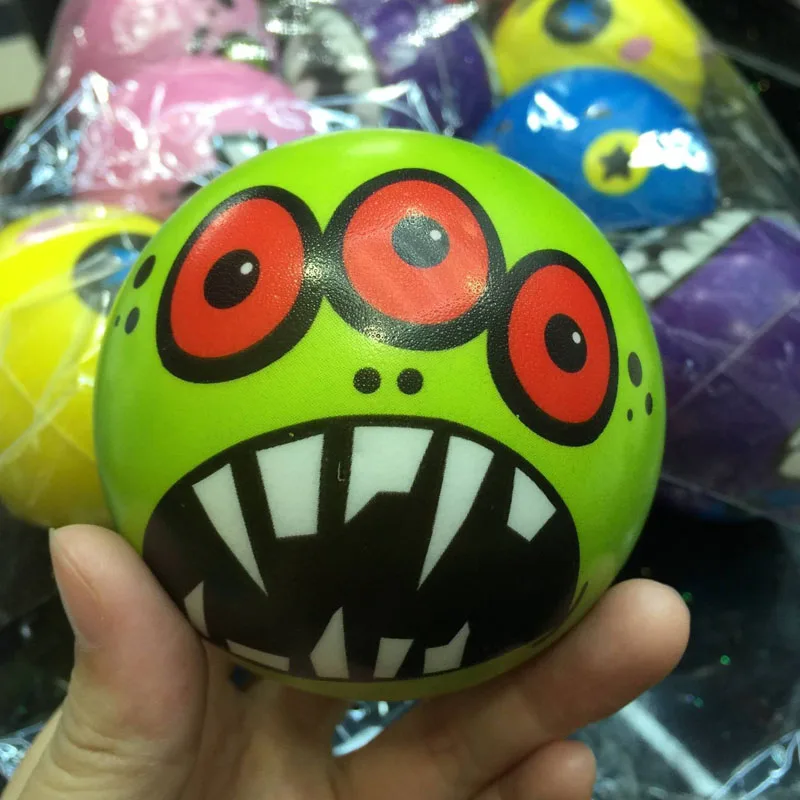 6PCS Funny Face Squeeze Stress Ball Fidget Toys For Anxiety Adults Kids ...