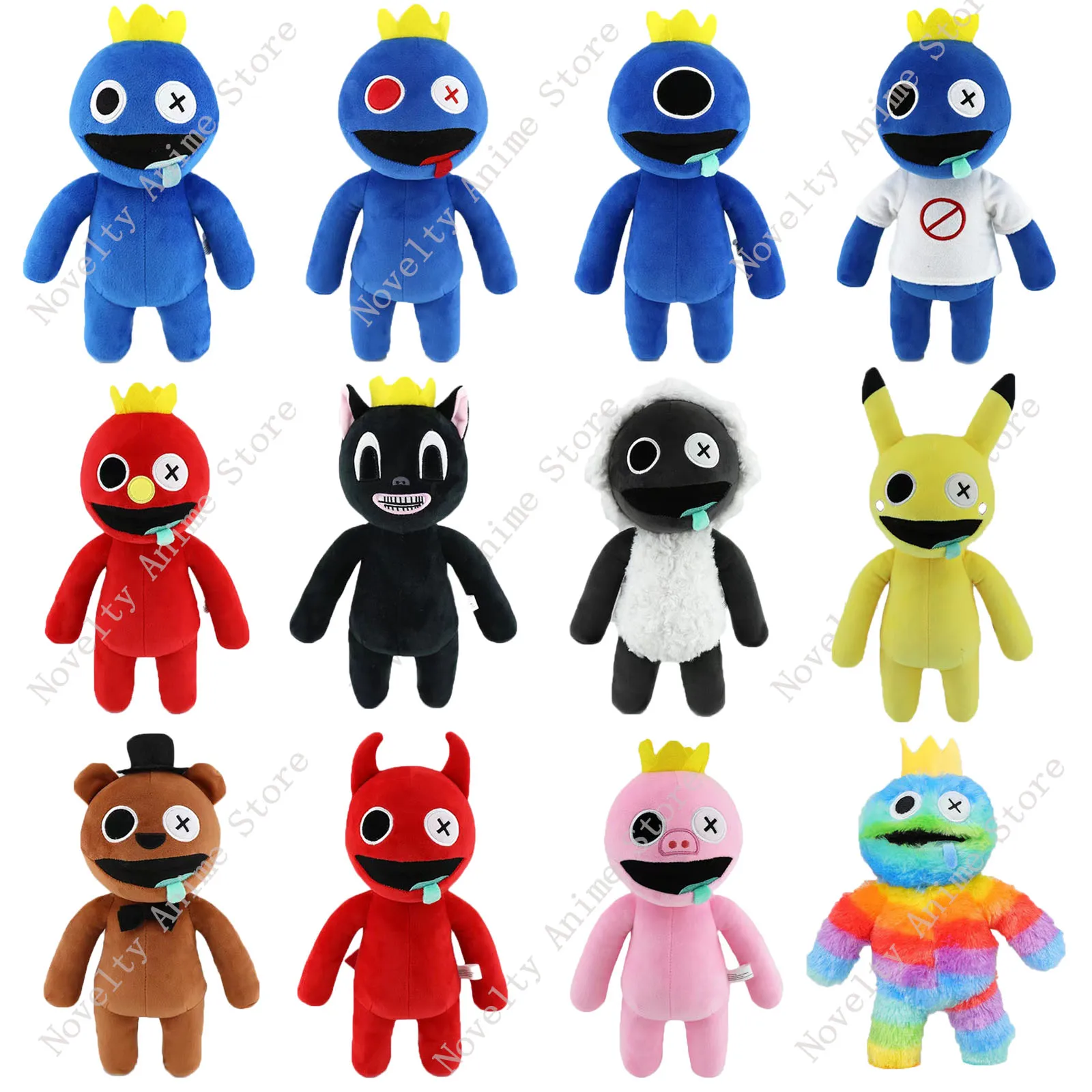 Rainbows Friend Stuffed Animal Doll | Rainbow Friends New Characters ...