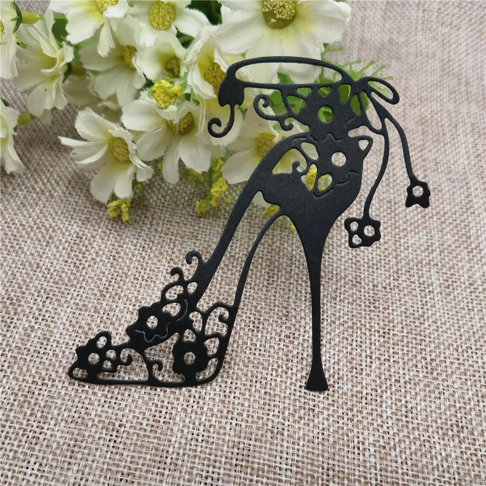 High Heel Shoe Template For Card