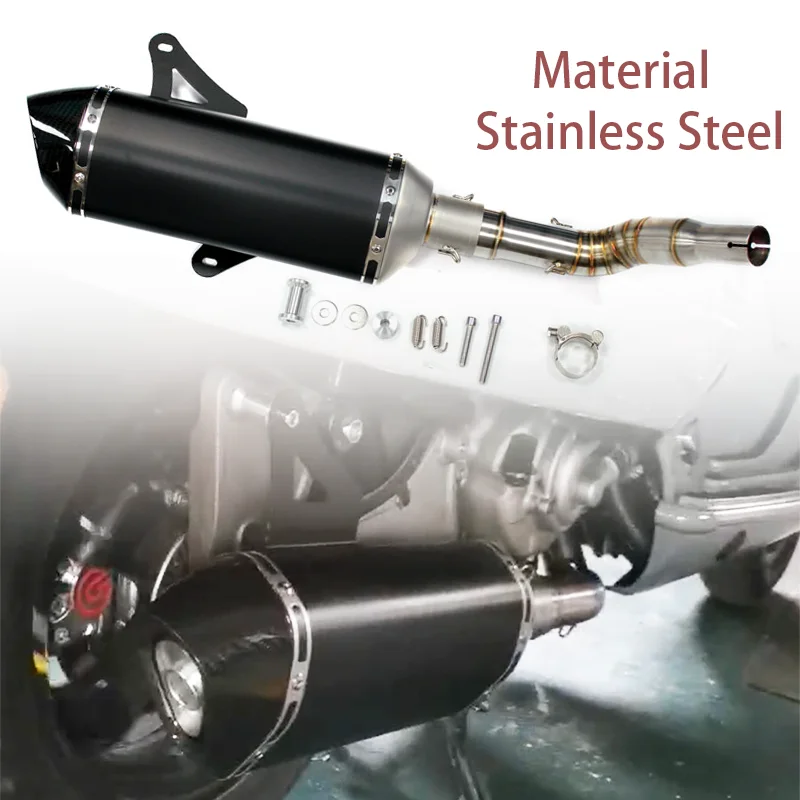 Motorcycle exhaust pipe full systems modified exhaust pipe suitable For ...