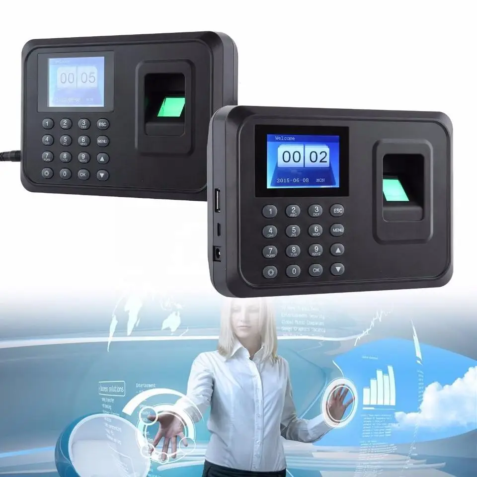 A8-2-8inch-Biometric-Attendance-System-USB-Fingerprint-Reader-Time ...