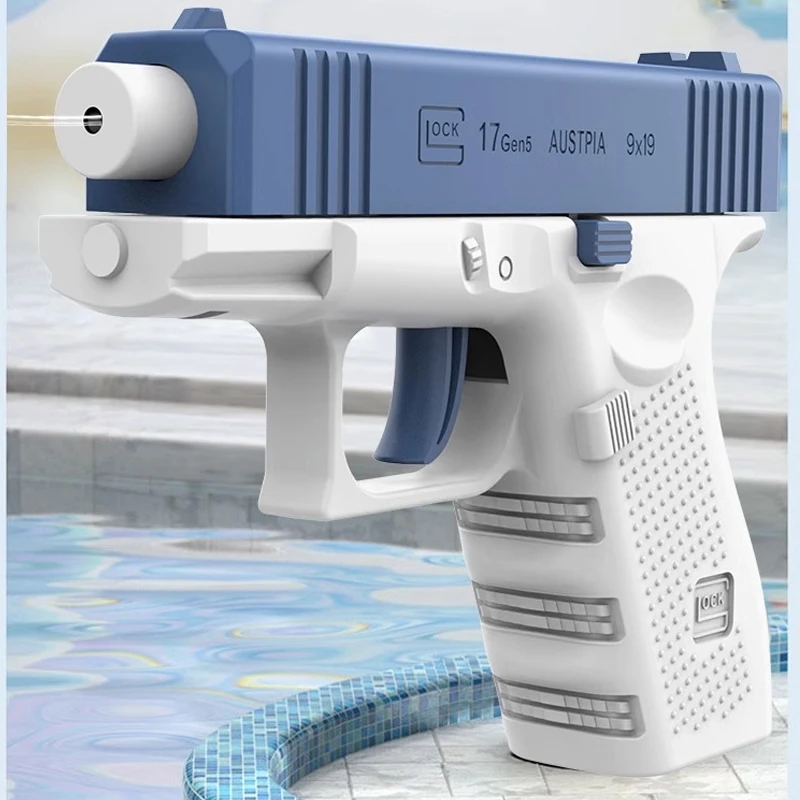 Water-Gun-Automatic-Continuous-Hair-Unlimited-Glock-Pistol-Shooting-Toy ...