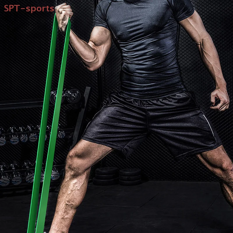 Resistance Bands Exercise Elastic Natural Latex Workout Ruber Loop ...