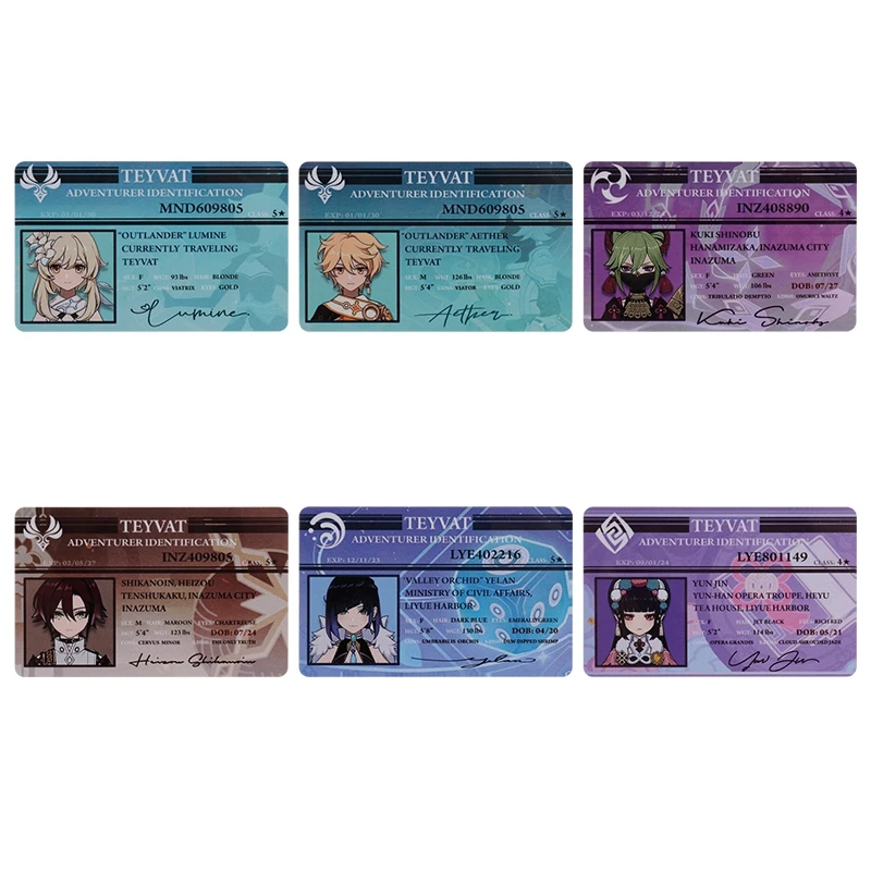 Japanese-Anime-Genshin-Impact-Figures-Raiden-Shogun-Student-ID-Card ...