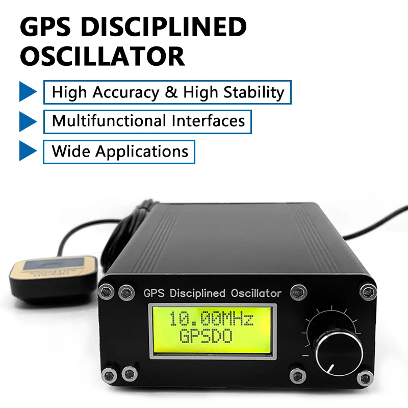 GPSDO-GPS-Tamed-Constant-Temperature-Crystal-Oscillator-GPS-Tamed-Clock-10MHz-Square-Wave-Signal ...