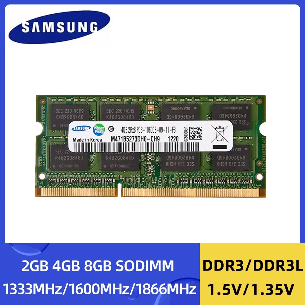 1-2PCS-Samsung-Ram-Laptop-DDR3L-DDR3-8GB-4GB-2GB-1333Mhz-1600Mhz ...