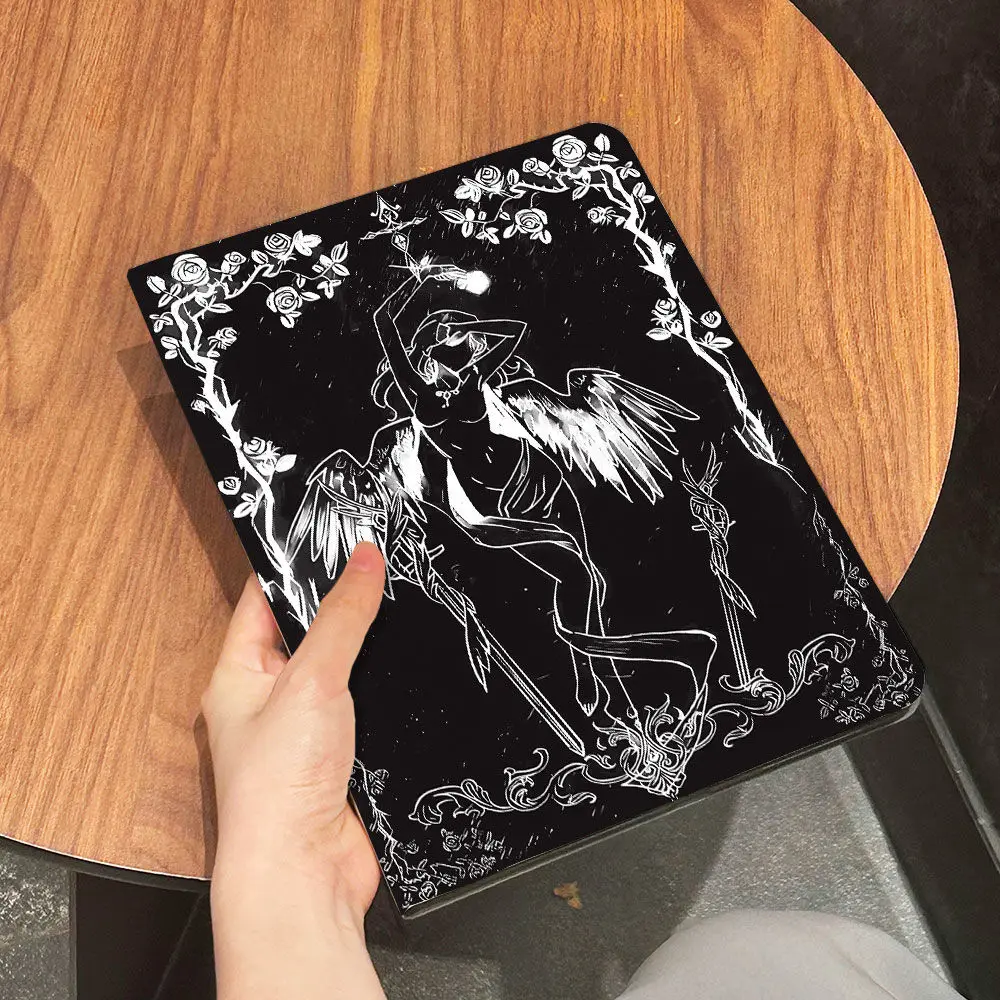 Black Angel Case For iPad Air 6 Case Ipad Air 5 4 10.9 Pro 11 2nd 3rd ...