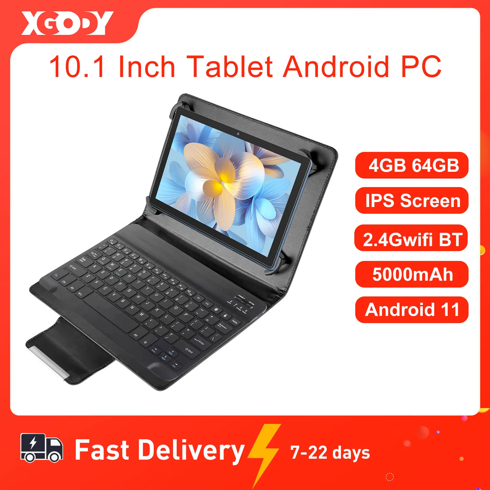 XGODY-10-Inch-Tablet-Android-11-Study-Tablets-for-Education-4GB-64GB ...