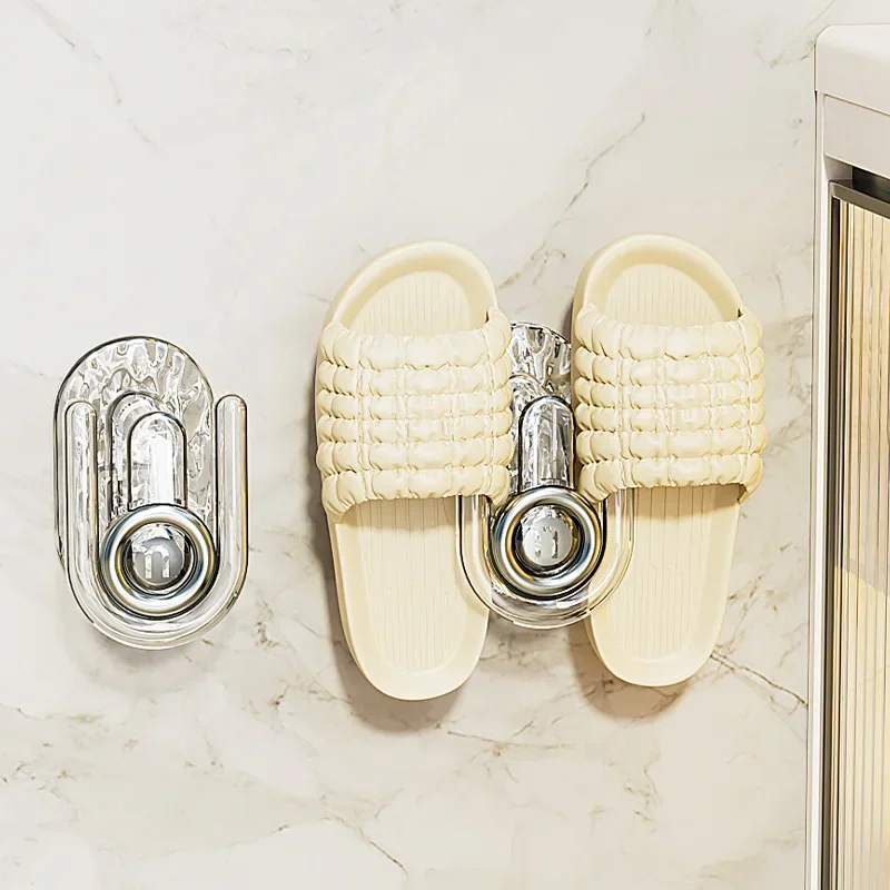 Retractable-Slipper-Hanger-Wall-Mounted-Multifunctional-Shoe-Rack-Space ...