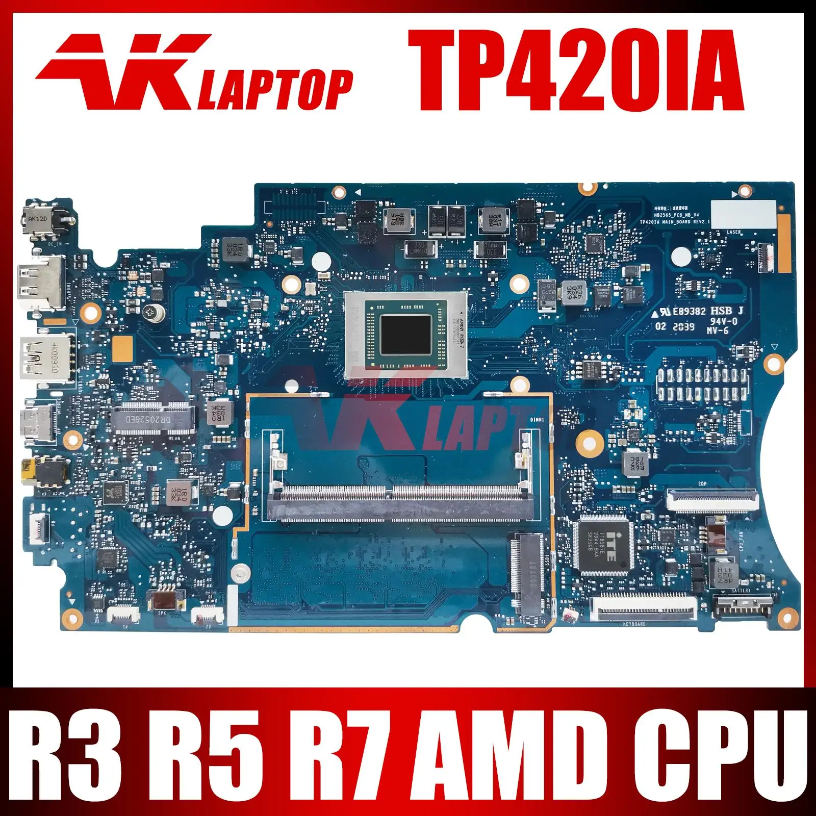 Placa-base-TP420IA-para-ordenador-port-til-ASUS-ExpertBook-placa-base ...