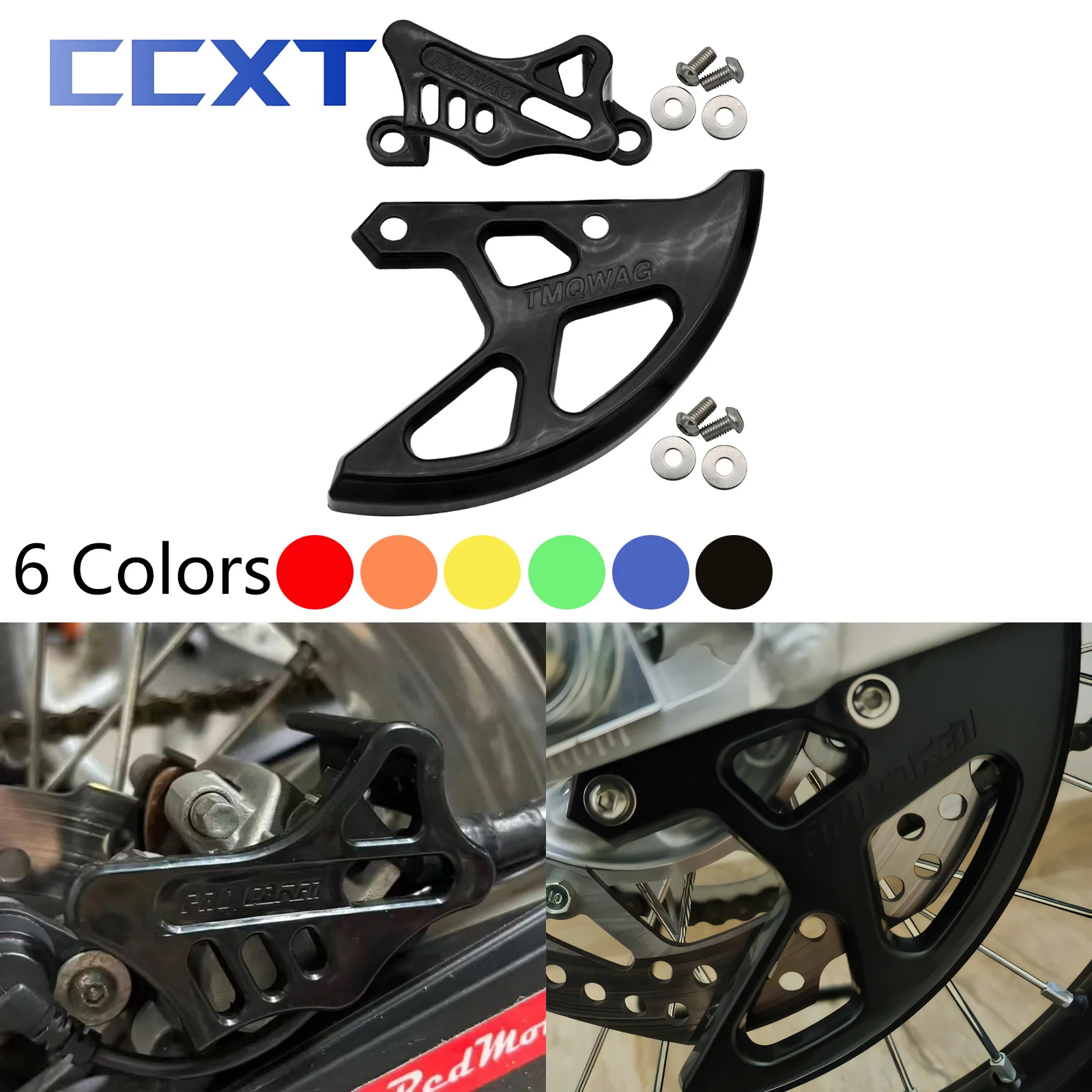 Rear Brake Disc Cover Caliper Guard Protection For Honda CR CRF 125R ...