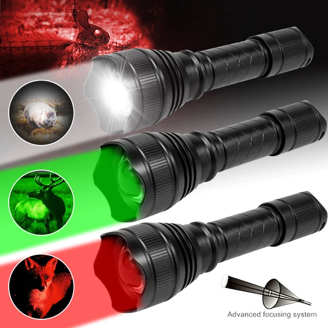 Green Led Red Flashlight Ever Ready Fold