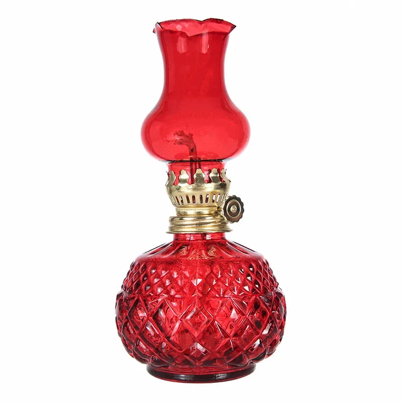 Oil Lamp Glass (Large), Oil Lantern for Rustic Hurricane Lamp, Oil ...