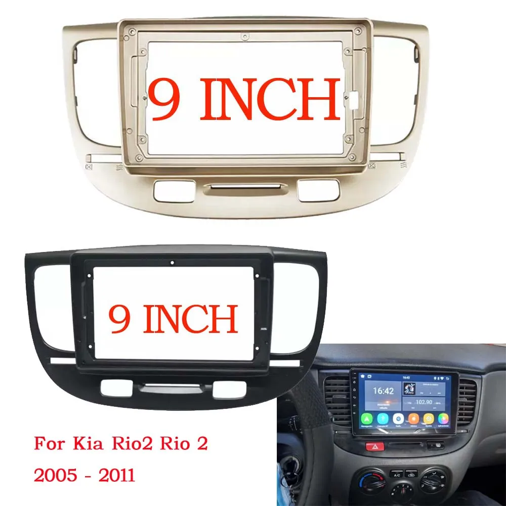 Car Frame for Kia Rio2 Rio 2 2005 06 07 08 09 10 2011 Dashboard ...