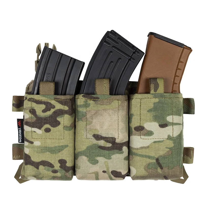 YAKEDA-Triple-Magazine-Pouch-with-Quick-Release-Mag-Pouch-Insert-UTX ...