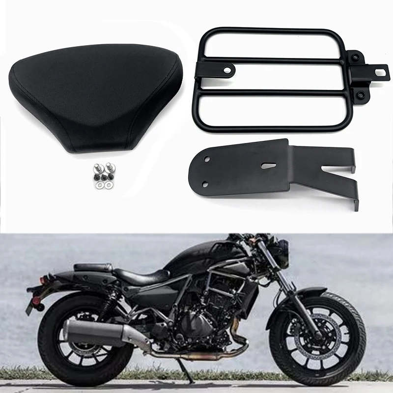Motorcycle Detachable Rear Passenger Sissy Bar Backrest With Luggage ...