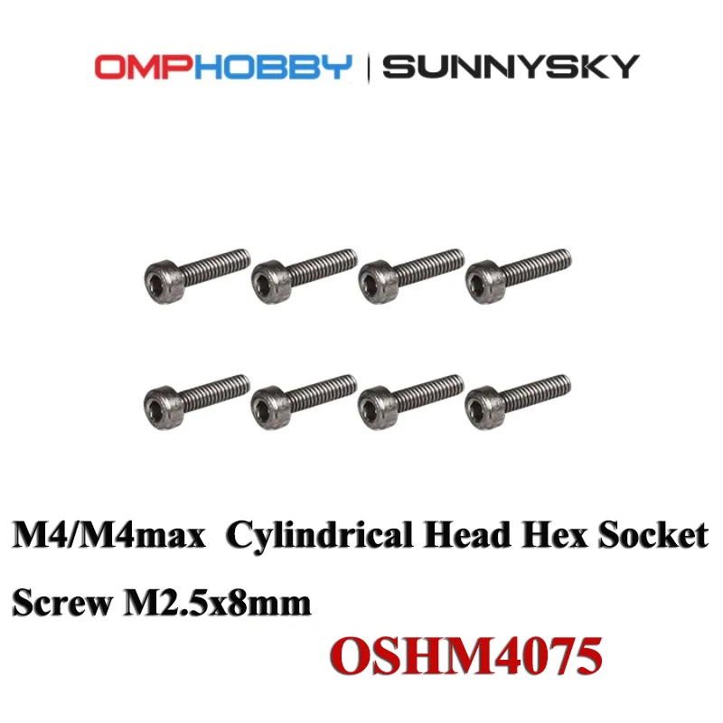 OMPHOBBY-M4-M4max-RC-Helicopter-Spare-Parts-Cylindrical-Head-Hex-Socket ...