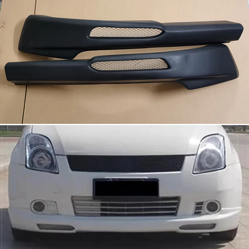 For-Suzuki-Swift-2005-2009-Year-Front-Bumper-Lips-Body-Kit-Accessories ...