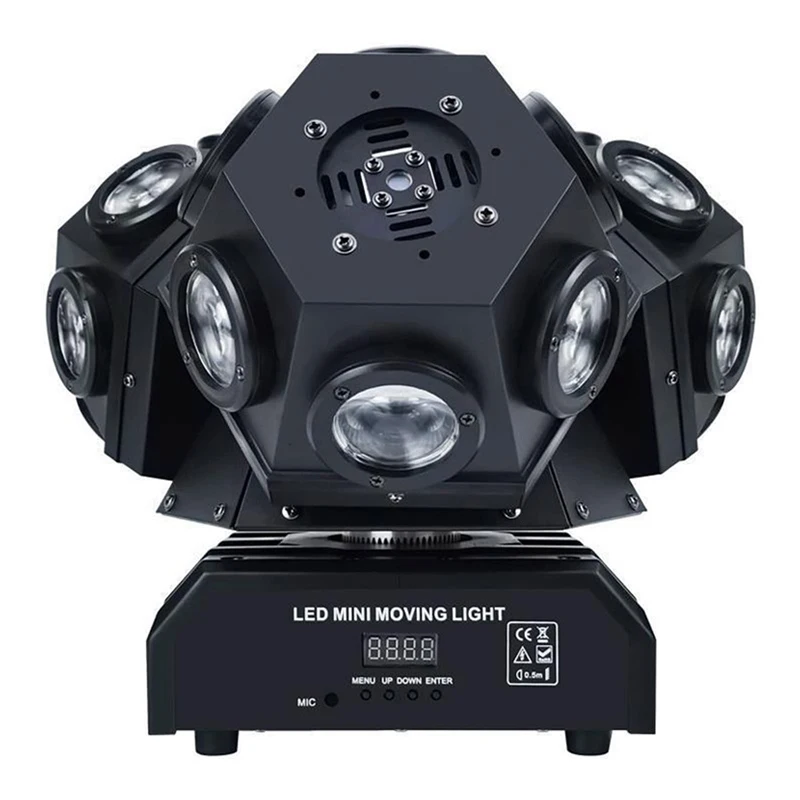 EU-3-Heads-18x10W-Moving-Head-DJ-Lights-LED-Beam-Laser-Strobe-Moving ...