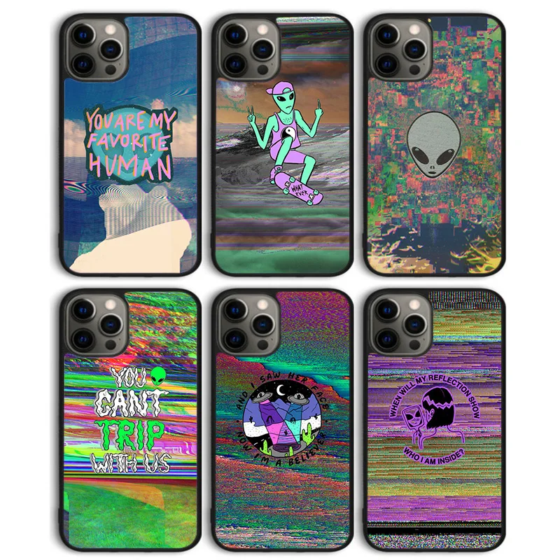 aliens phone Case For iPhone 17 Air 16 15 14 Plus 12 13 11 Pro Max ...