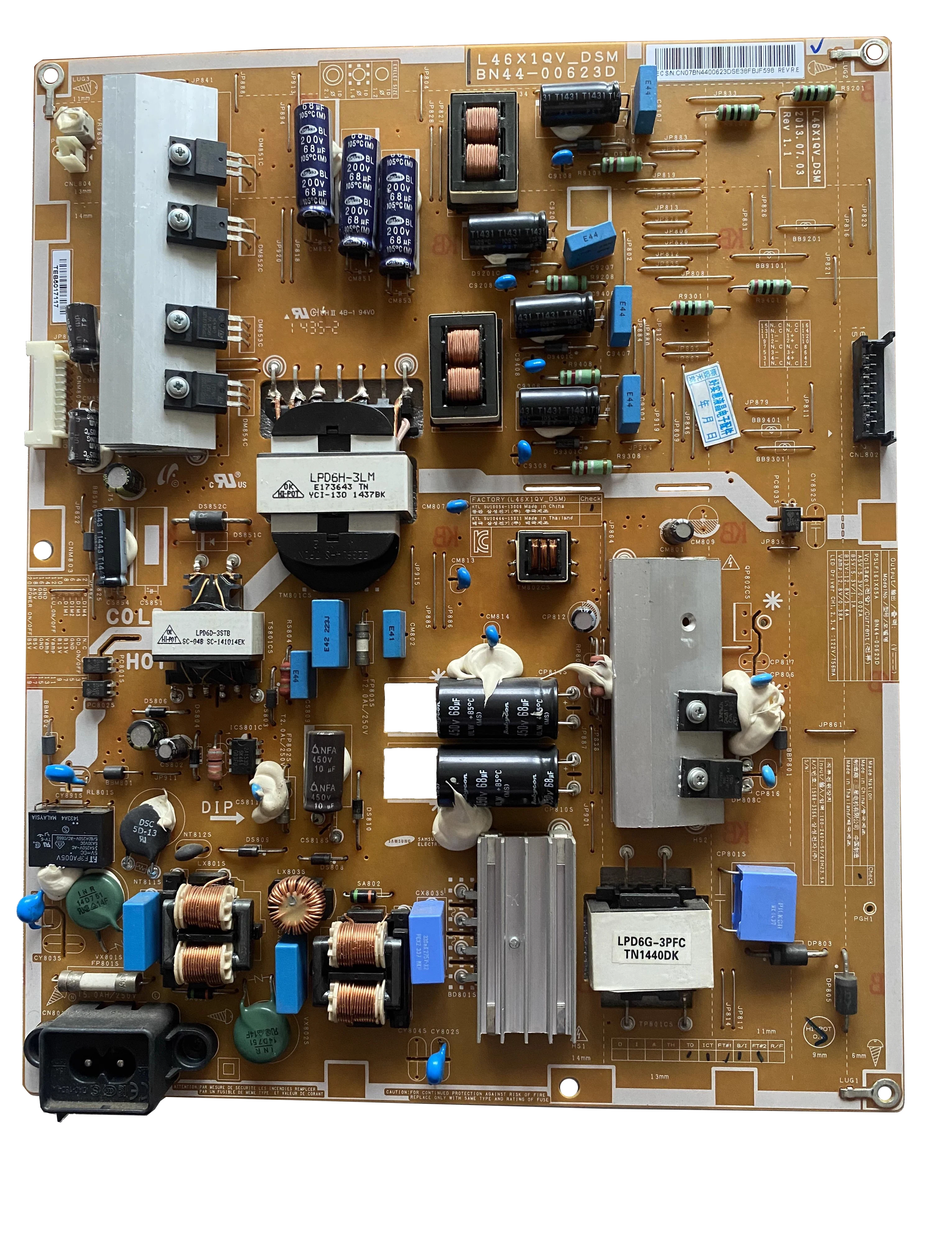 Suitable-for-Samsung-UA46F6800A-UA46F6400AJ-46F6100A-power-board-BN44 ...