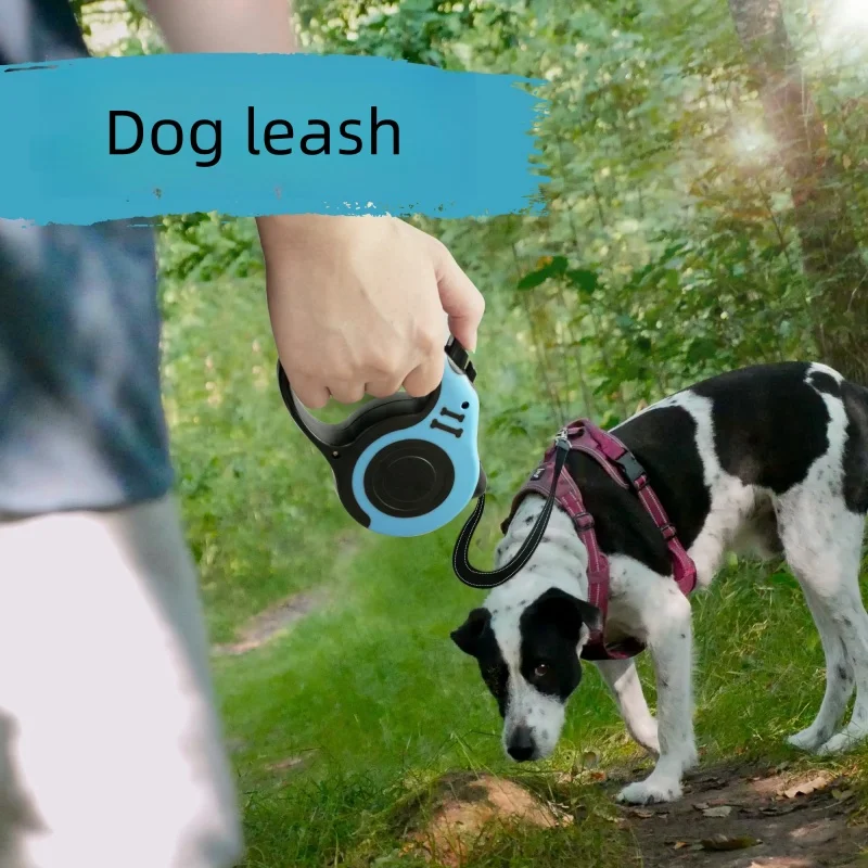 5m-Durable-Dog-Leash-For-Small-Medium-Dogs-Automatic-Retractable-Nylon ...