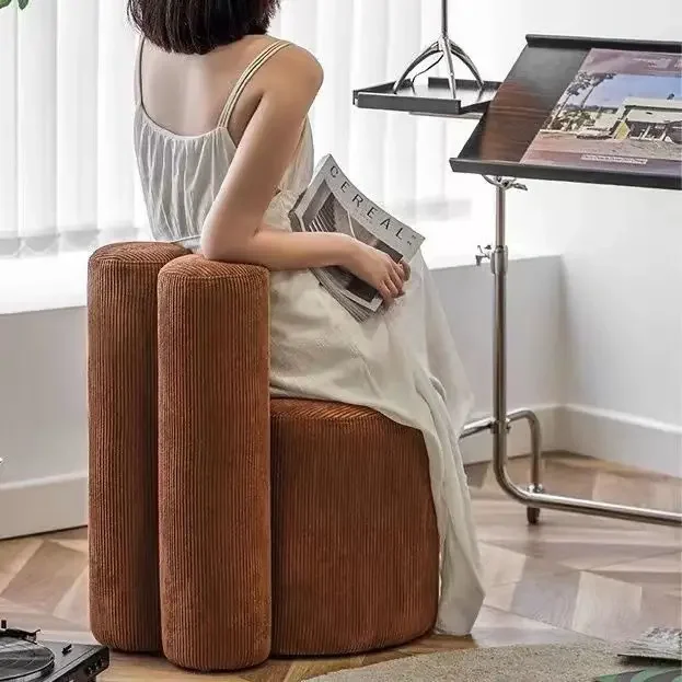 Vanity Chair Hallway Ottoman Dressing Stool Lovely Rabbit Ear Stool ...