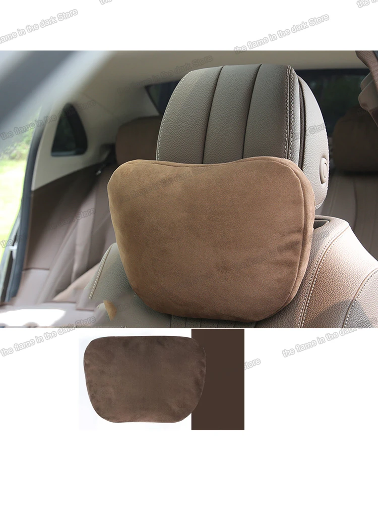 Car Seat Headrest Neck Pillow Rest For For Mercedes Benz Gls Gle Glc ...