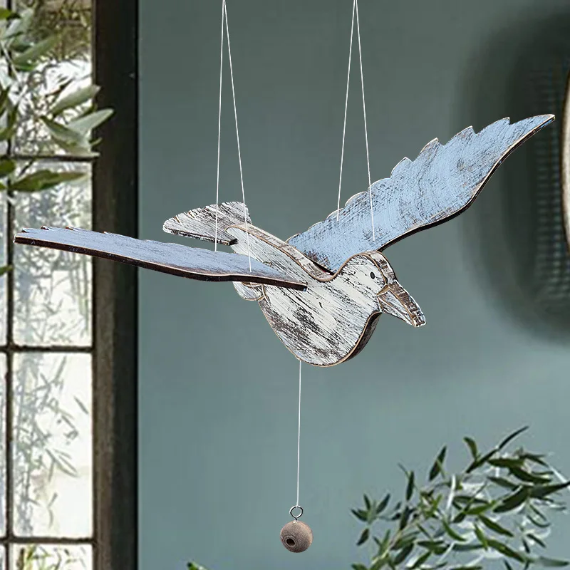 Wooden-Hanging-Decorations-Seagull-Mediterranean-Aerial-Ornaments-Retro ...